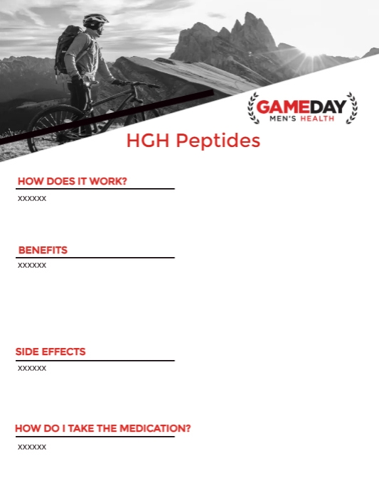 HGH Peptides | PosterMyWall