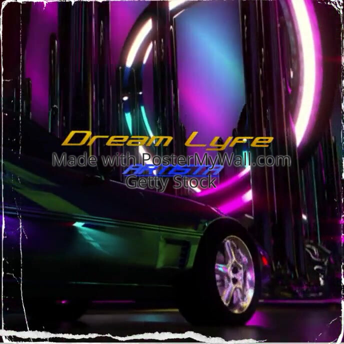 Car Retrowave Mixtape Cover Template | PosterMyWall