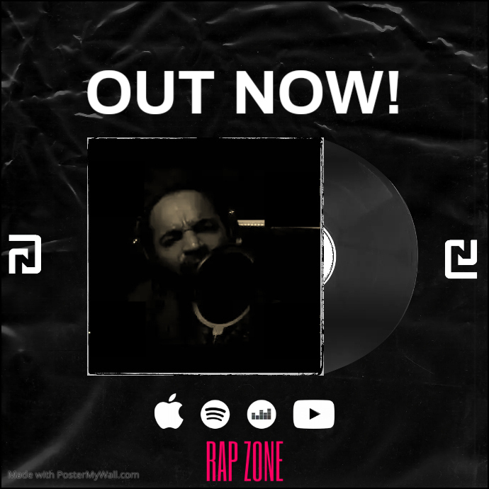 Copy of NEW SINGLE RELEASE NEW ALBUM RELEASE OUT NOW | PosterMyWall