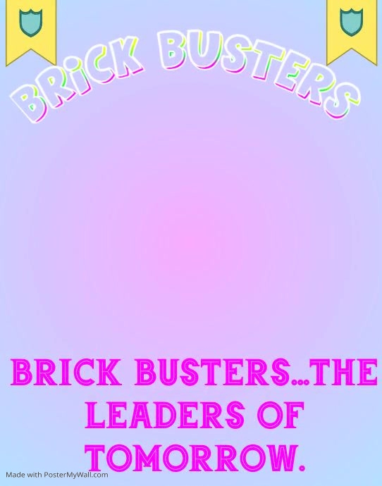 Brick Busters FLL(First Lego League)Team Poster | PosterMyWall