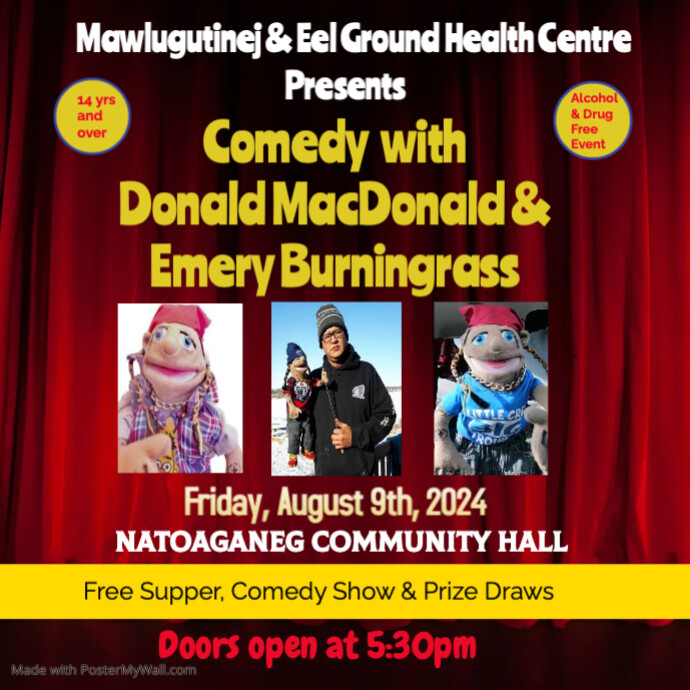 Stand up Comedy Event Facebook Instagram Post | PosterMyWall