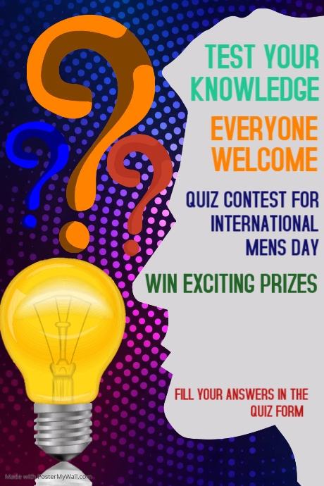 Copy of Bar Pub Trivia Night Quiz Poster Template | PosterMyWall