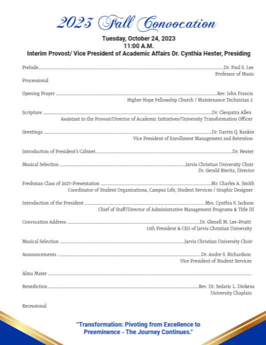 Fall Convocation (3) | PosterMyWall