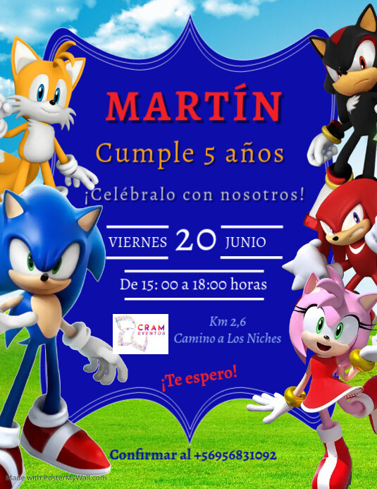 Sonic | PosterMyWall
