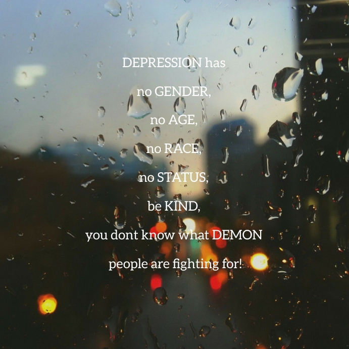 25 Depression Template | PosterMyWall
