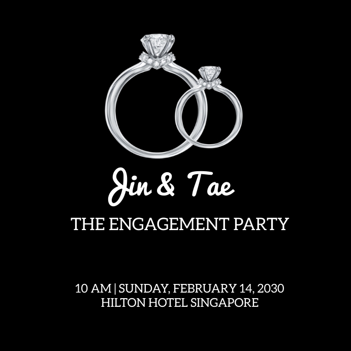 25 Engagement Template | PosterMyWall