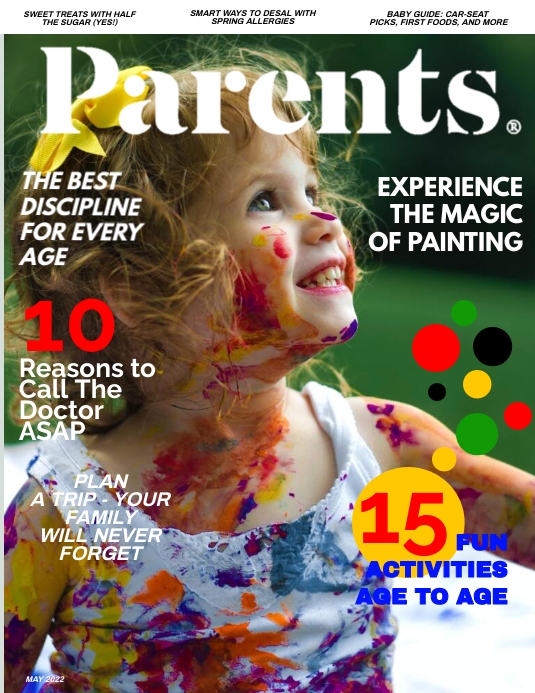 130522 Parents magazine Template | PosterMyWall