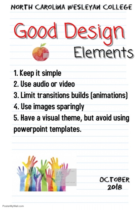 Good Design Elements | PosterMyWall