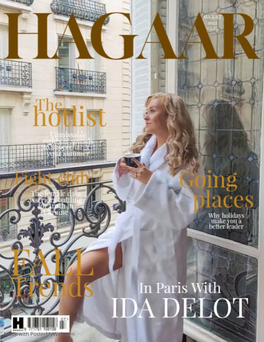 Copy of 250722 Bazaar magazine cover template | PosterMyWall