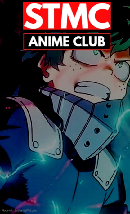 Copy of Copy of Copy of Anime Club Poster | PosterMyWall