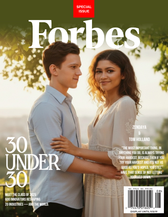 251031 Forbes magazine cover Template | PosterMyWall