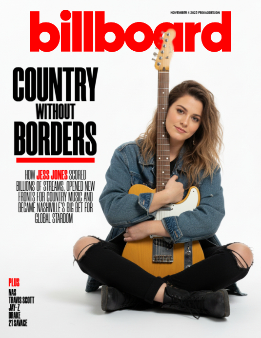 251102 Billboard magazine cover Template | PosterMyWall