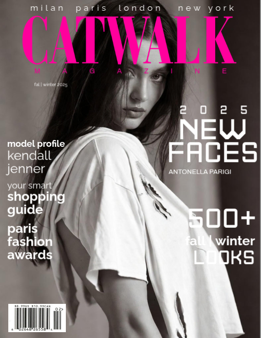 Modèle 251129. Catwalk magazine cover | PosterMyWall
