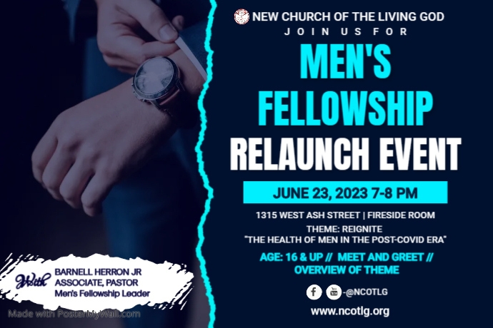 men's conference | PosterMyWall