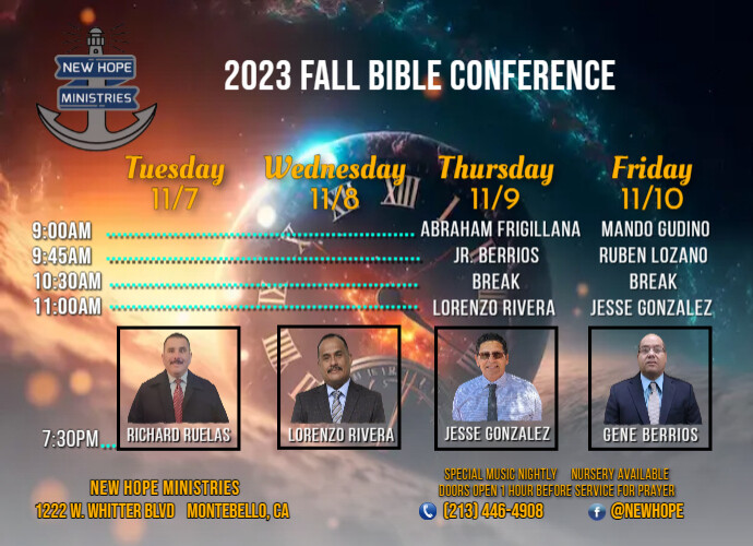 Fall Conference 2023 (Back) | PosterMyWall