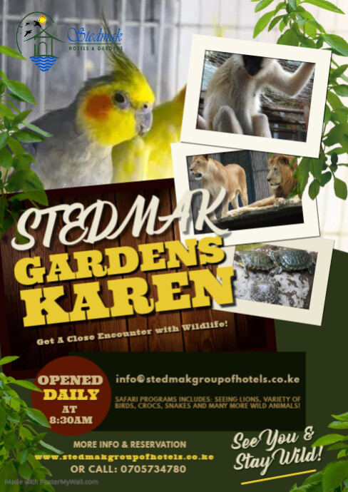 Wild Life Safari Flyer Template | PosterMyWall