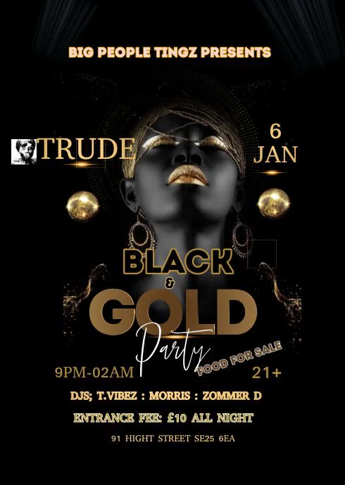 Gold Party (1) | PosterMyWall