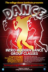 dance academy poster/flyer template | PosterMyWall