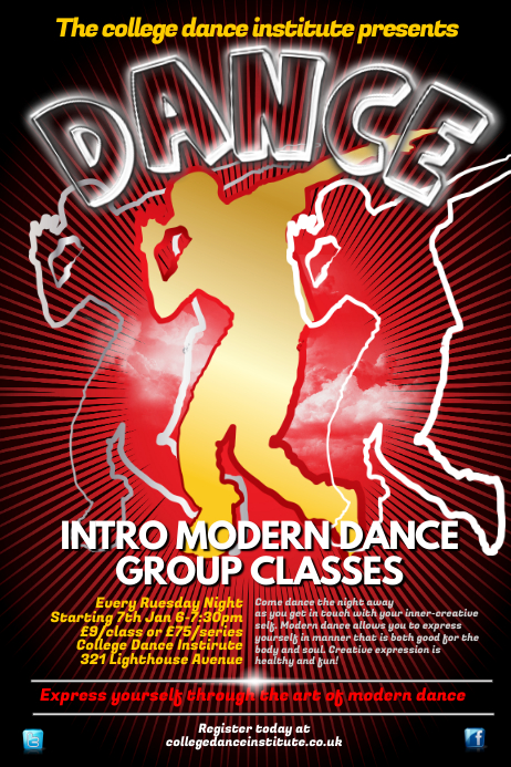Dance flyer Template | PosterMyWall