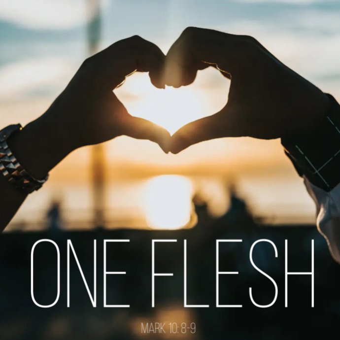 One Flesh Marriage Vision | PosterMyWall