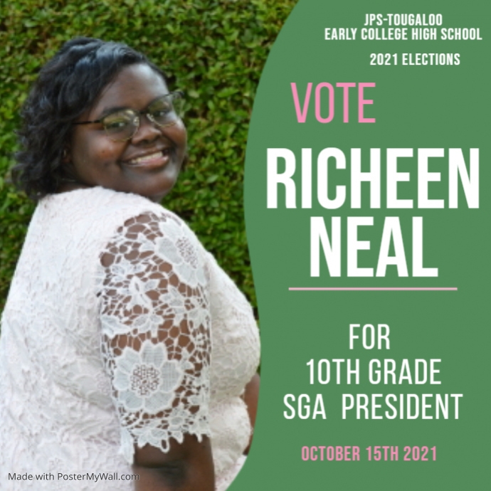 Copy of Vote for Student Council President elections | PosterMyWall