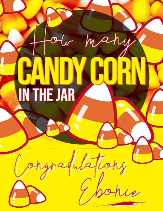 How many candy corn (1) | PosterMyWall