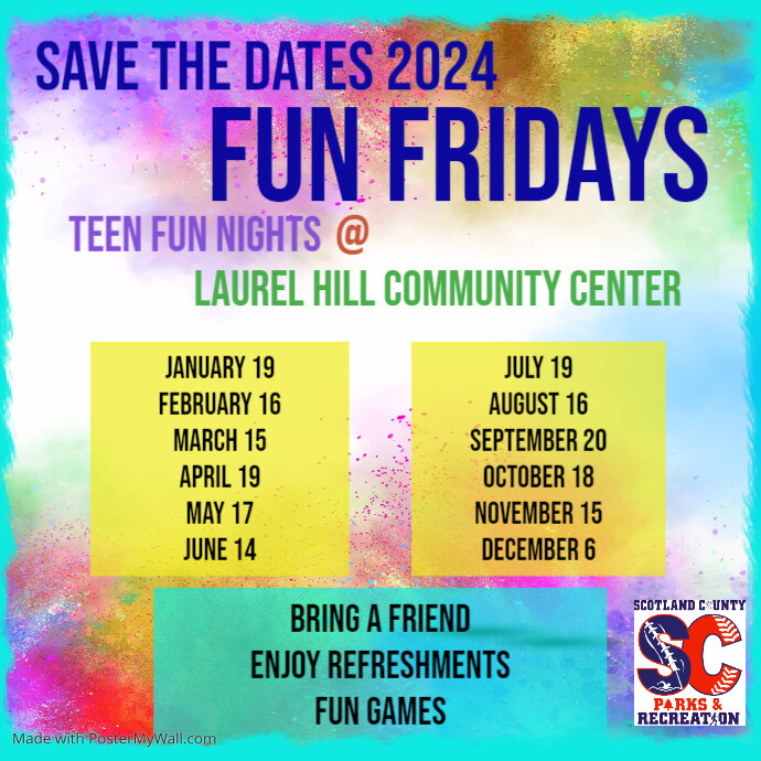 Fun Friday Announcement | PosterMyWall