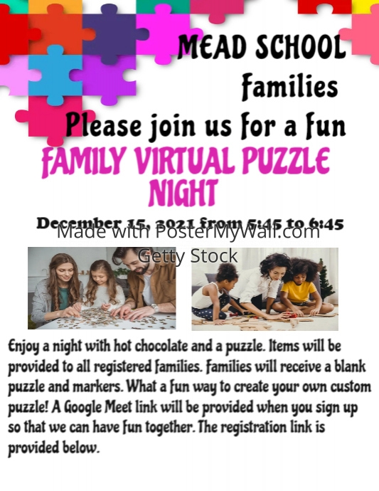 Copy of Jigsaw puzzle tournament flyer template | PosterMyWall