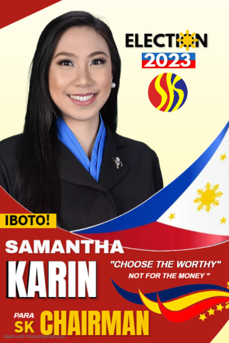 Copy of Barangay Red Election Poster | PosterMyWall