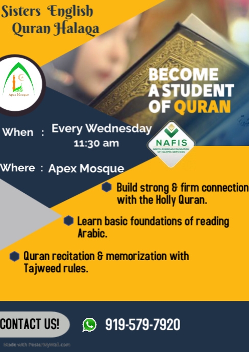 Copy of Quran classes (2) | PosterMyWall