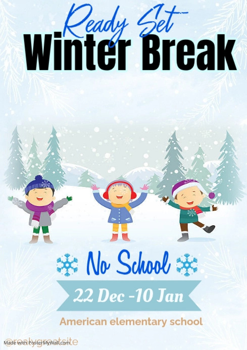 Copy of Kids Winter Camp Flyer | PosterMyWall