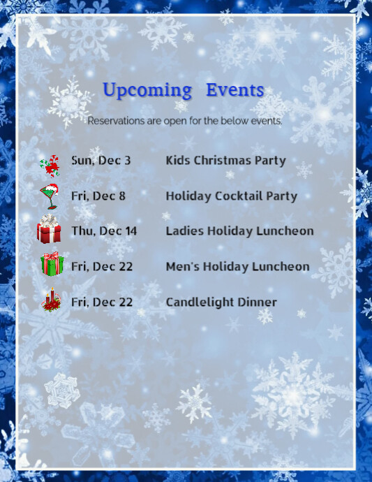 Copy of 2023-Upcoming_Events-Fall-updated-11-15-23-1 (1) | PosterMyWall