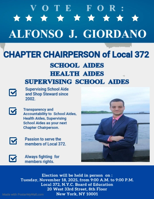 Copy of 2023 campaign election chairperson SA | PosterMyWall