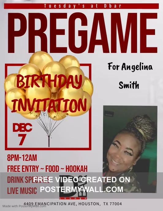 Copy of Birthday temp | PosterMyWall