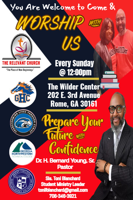 college fair poster template | PosterMyWall