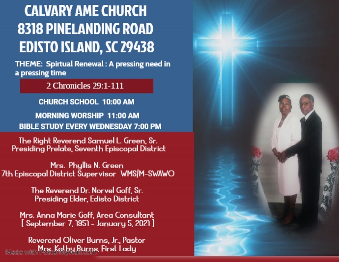 Calvary Edisto Ad | PosterMyWall