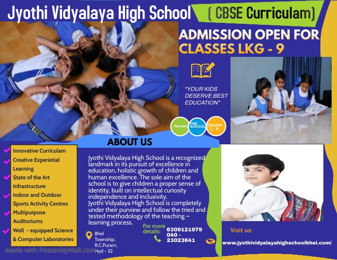 JVHS Brochure 1 | PosterMyWall