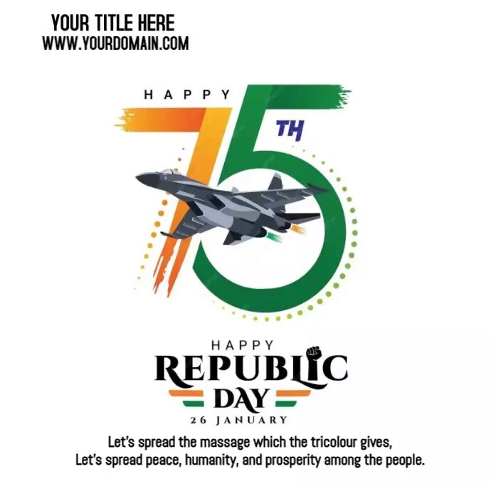 26 JANUARY (2) Template | PosterMyWall