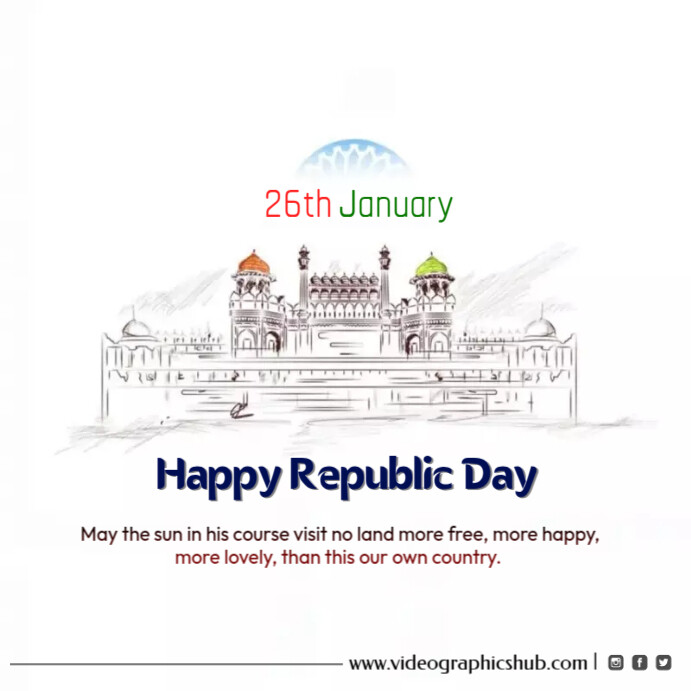 26 January Template | PosterMyWall