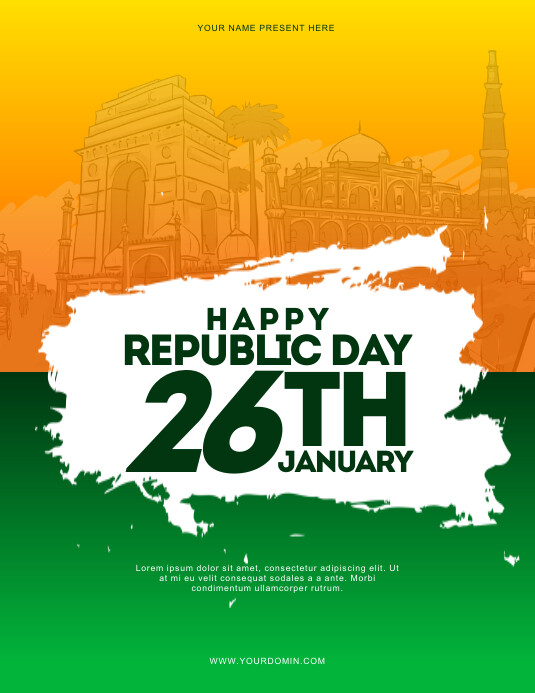 26 January Template | PosterMyWall