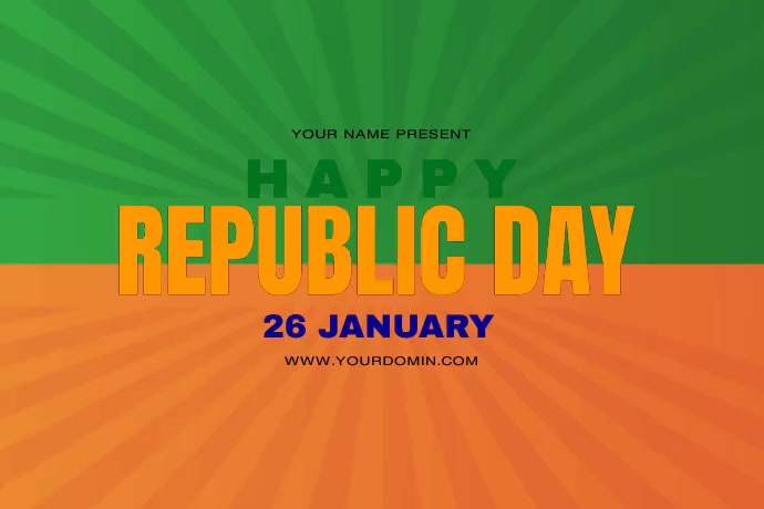 26 January Template | PosterMyWall