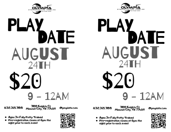 Copy of Play Date | PosterMyWall