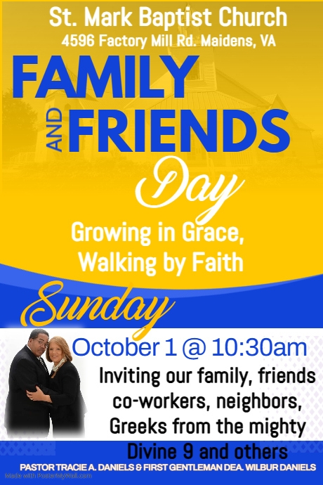 Family and friends day flyer | PosterMyWall
