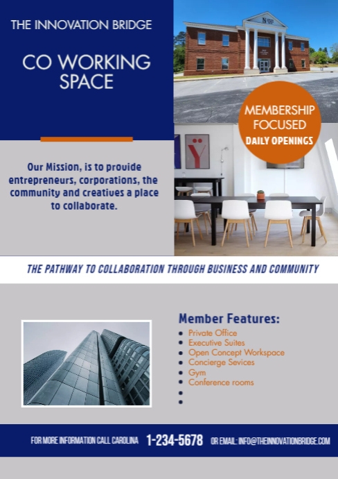 Space for Rent flyer | PosterMyWall