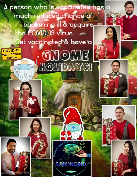 Copy of Gnome Christmas 2021 | PosterMyWall