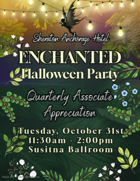 Enchanted Forest Prom Night Template (1) | PosterMyWall