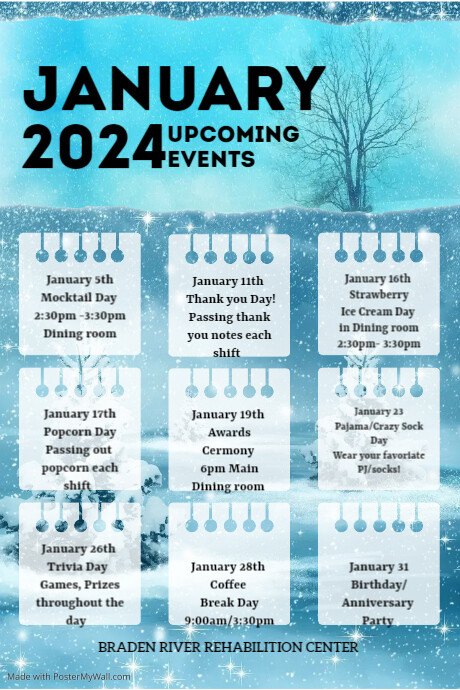 January 2021 Event Flyers | PosterMyWall