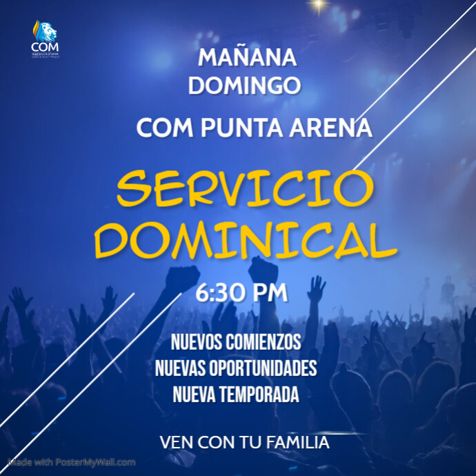 miracle service poster | PosterMyWall