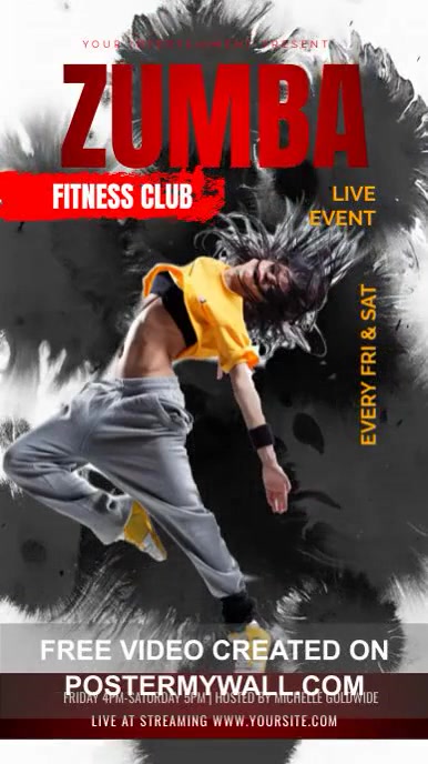 Zumba Dance Classic | PosterMyWall