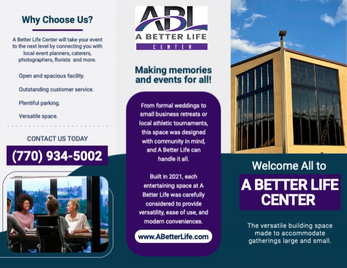 ABL Trifold Brochure | PosterMyWall